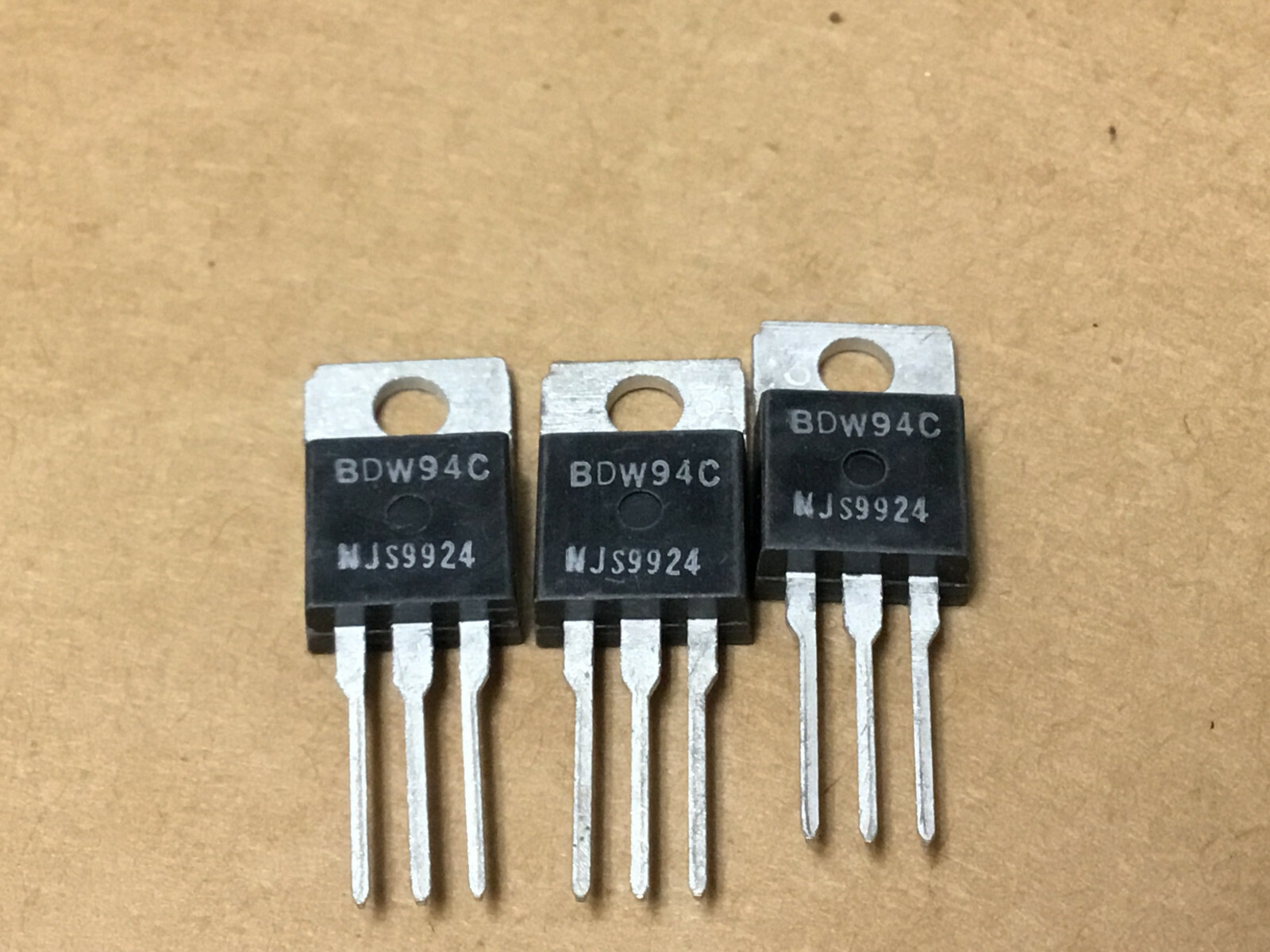 (3 PC) NEW JERSEY SEMI BDX37 Bipolar Junction Transistor, Darlington ...