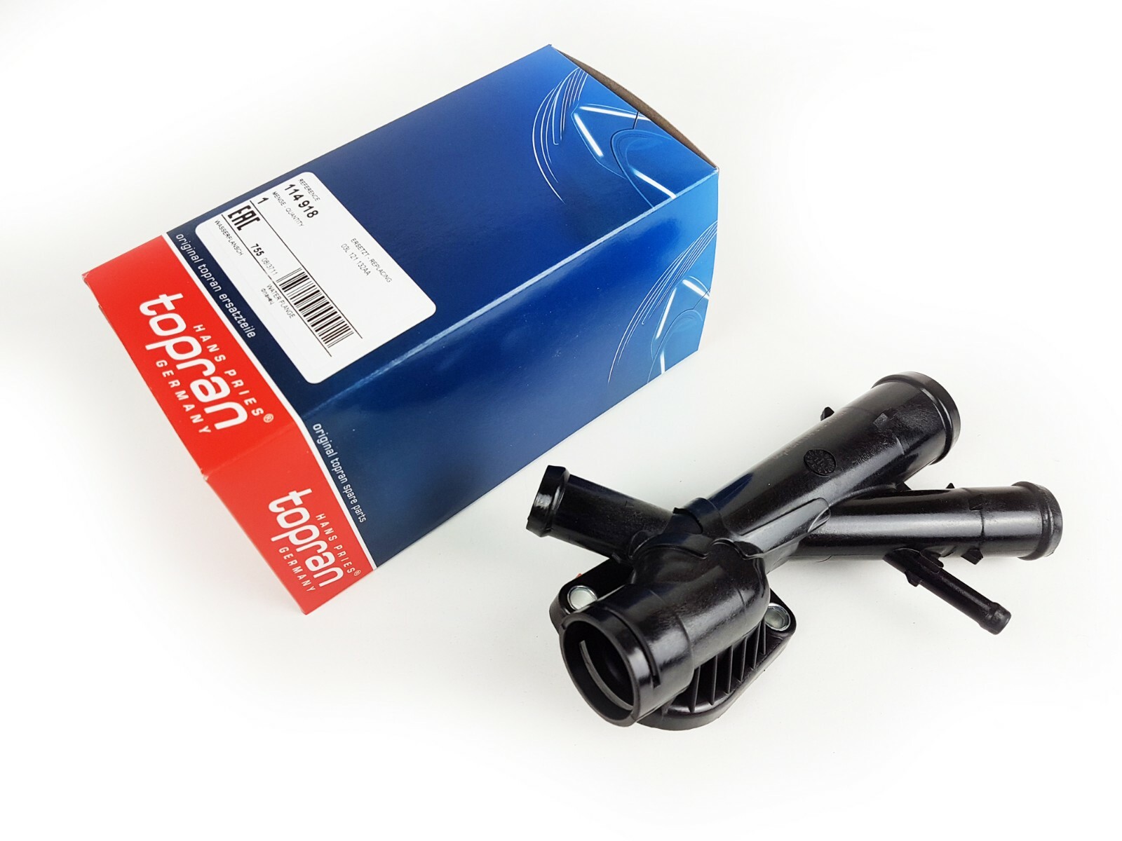 Water Coolant Connection Flange & Seal - 1.6 2.0 TDI - VW Audi Skoda ...