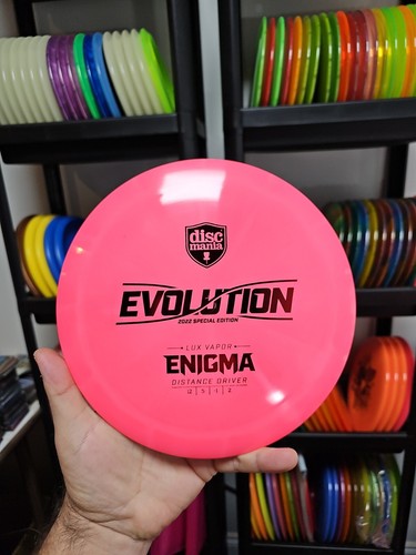 Discmania 2022 Special Edition 175g #4 Lux Vapor Enigma Disc Golf ...
