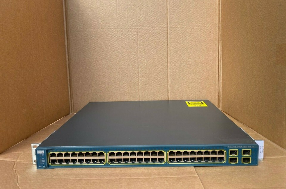 Cisco 3560G-48PS-S with IOS 15 Cisco Catalyst WS-C3560G-48PS-S (Inc VAT ...