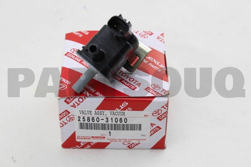 2586031060 Genuine Toyota VALVE ASSY, VACUUM SWITCHING, NO.1 25860 ...
