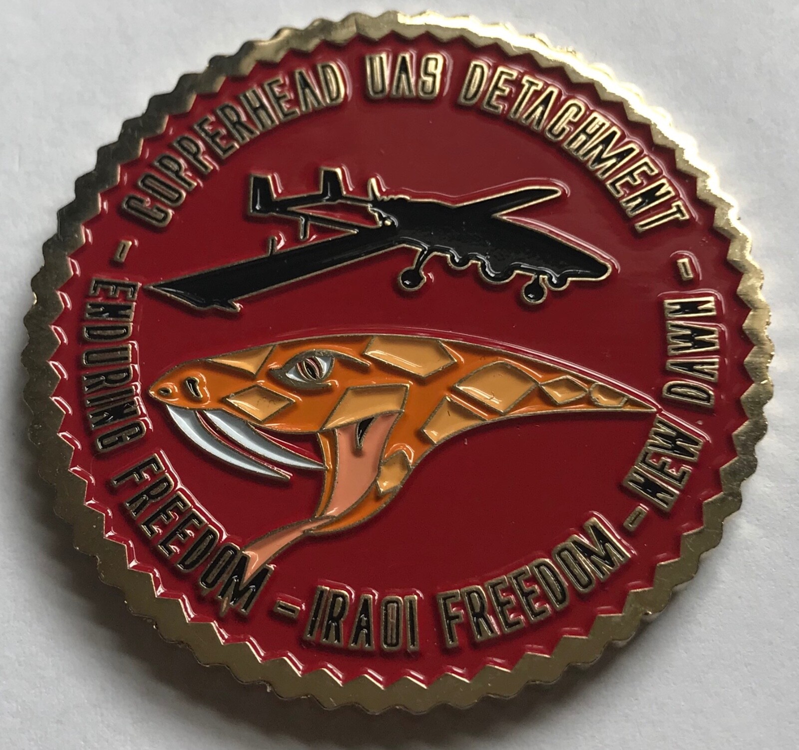 USN Copperhead UAS Detachment OEF OIF New Dawn Special Surveillance ...