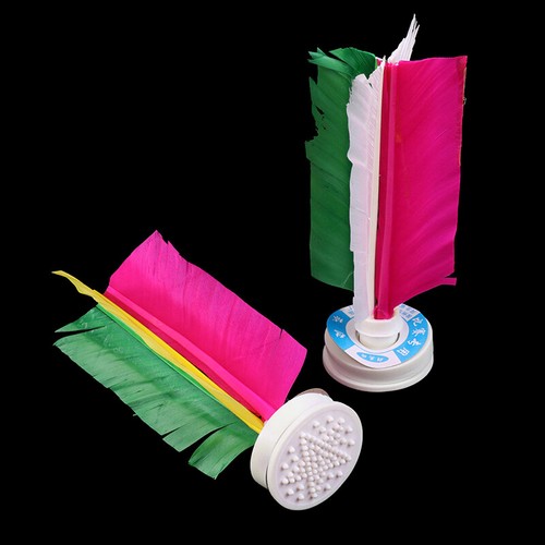 Kick Shuttlecocks Colorful Goose Feather Chinese Footbal Foot Feather ...
