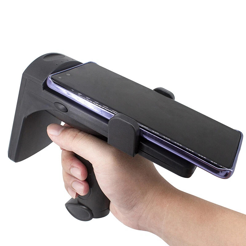 R12 Bluetooth 2.4G UHF RFID Reader Long Range Handheld Barcode Scanner ...