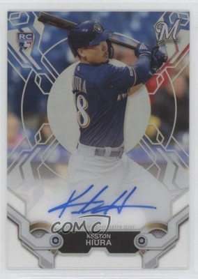 2019 Topps High Tek High Tek Auto Keston Hiura #HTA-KH Rookie Auto RC ...