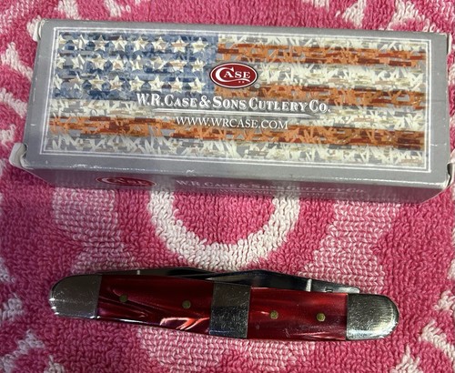 Case XX 2020 Red Pearl Kirnite Muskrat Cigar Band (Muskrat SS) Knife | eBay