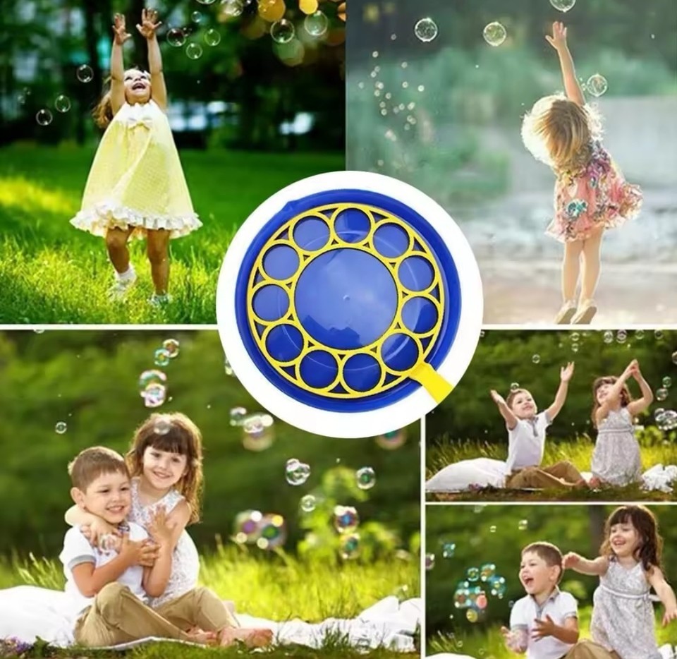 BUBBLE MAKER BUBBLE TOOL KIDS OUTDOOR TOY BUBBLE PARTY WEDDING | eBay UK