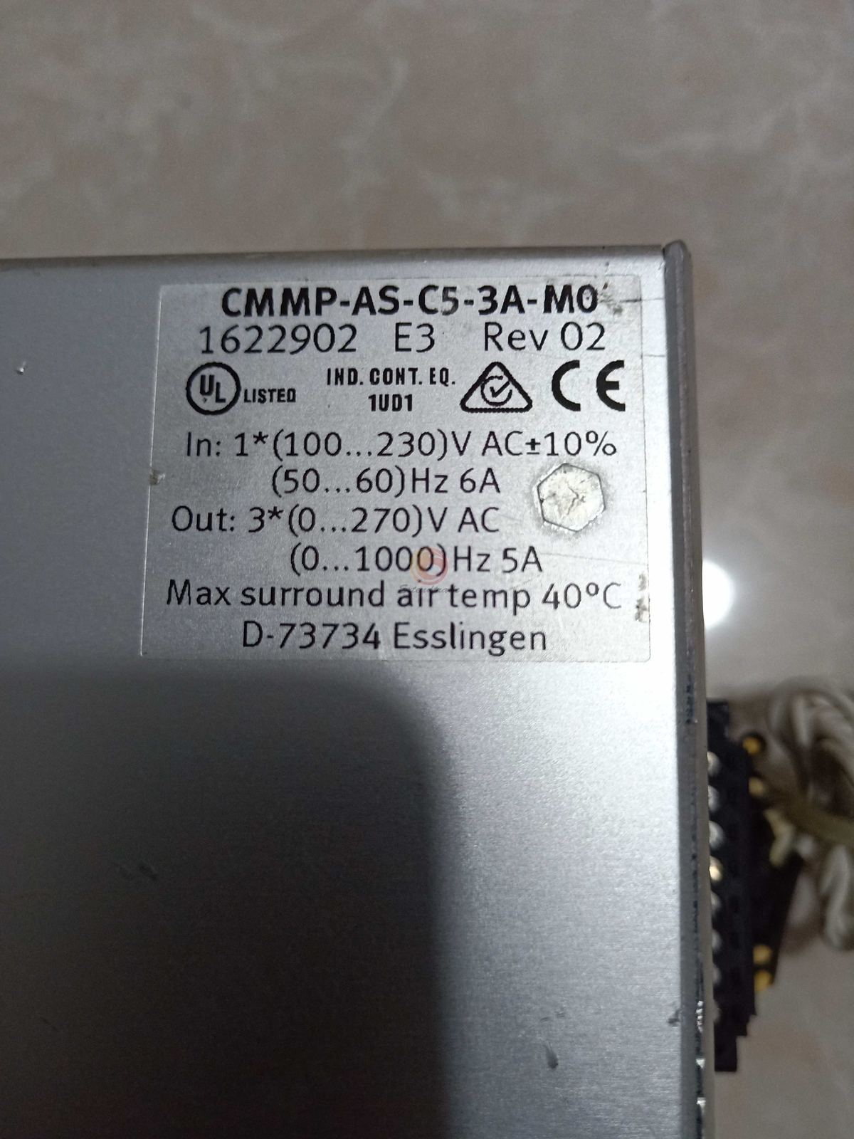 One Used Festo servo drive CMMP-AS-C5-3A-M0 | eBay