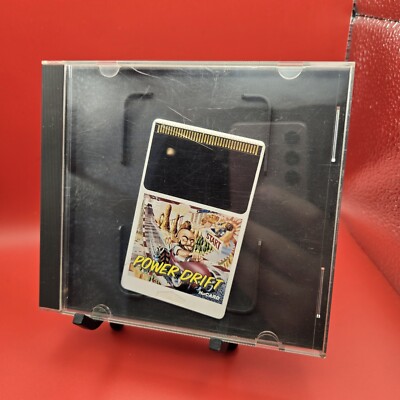 HuCard Power Drift Game Japan PC Engine HE System Asmik Case No Manual ...