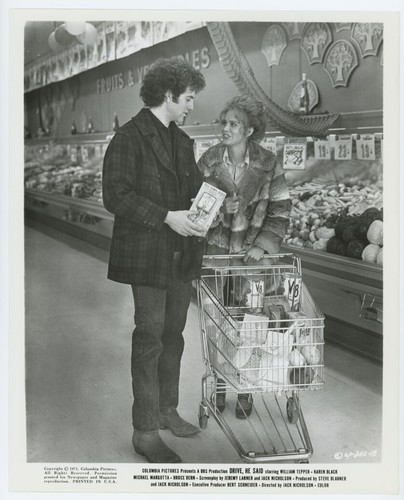 KAREN BLACK, WILLIAM TEPPER original movie photo 1971 DRIVE HE SAID | eBay