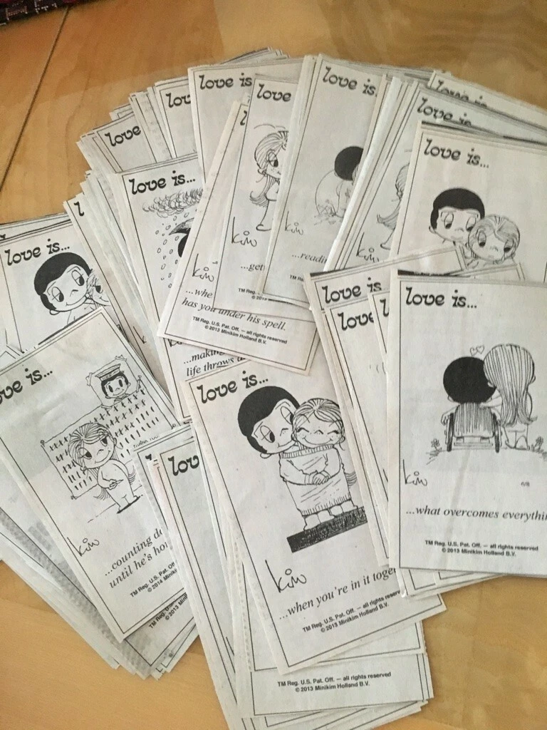Love Is Newspaper Comic