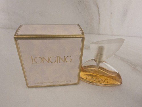 Coty Longing Cologne Spray Vintage Estate Perfume Bottle In Box 1.7 Oz ...