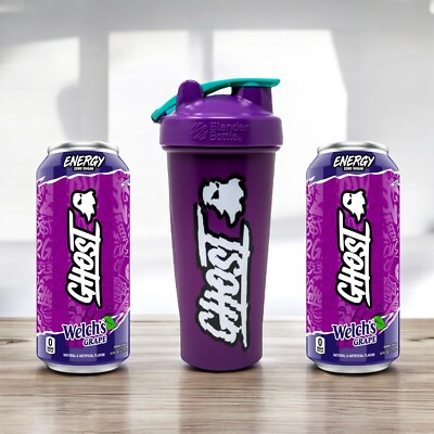 GHOST Energy Drinks X Welchs Grape Shaker Bottle / Blender - Pre ...