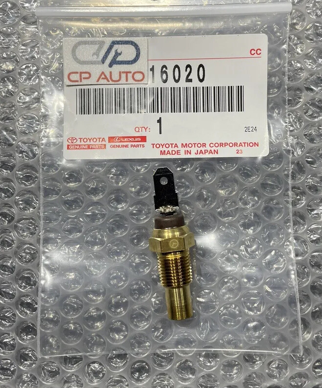 NEW 91 - 95 TOYOTA MR2 2.2L WATER TEMPERATURE GAUGE SENDER SENSOR OEM ...