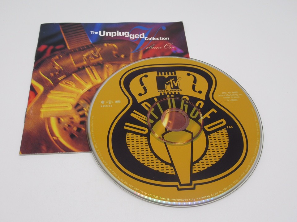 MTV The Unplugged Collection Various Artists Warner Bros 1994 Compact ...