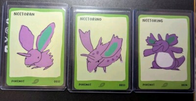 Dysfunctional Passholder Pokenots Neetoking (Nidoking) Evo line Lot NM ...