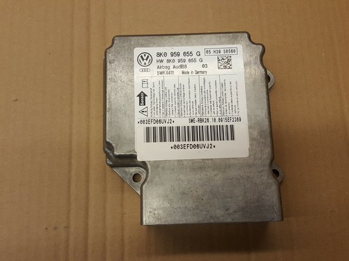 AUDI A4 B8 A5 8T 2008-2015 SRS CONTROL MODULE UNDEPLOYED 8K0959655G | eBay