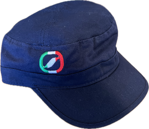SCARPA Navy Blue cadet hat. RARE. Adjustable. Italian Mountaneering ...