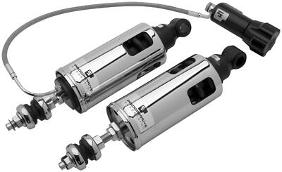 PROGRESSIVE SUSPENSION 422-4104C 422 Series Shocks with Rap - Chrome ...