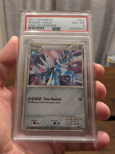 PSA 8 Pokemon Call Of Legends Dialga Holo SL2 NM-MT | eBay