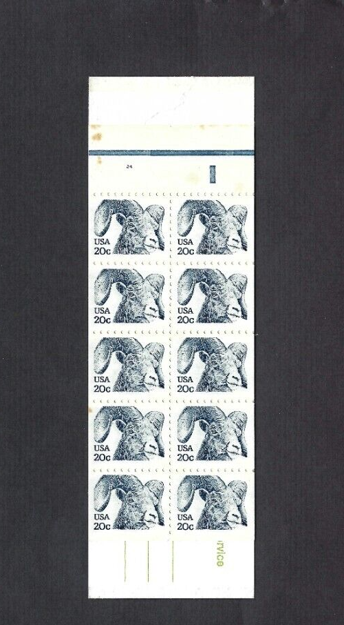 US Stamp Booklet Scott# BK142 (1949a) 20c 1982 $4 P#24 MNH see note | eBay