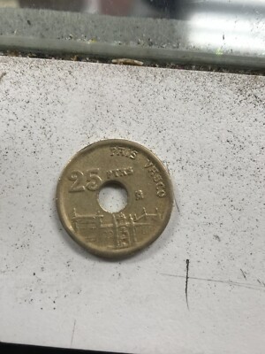 1993 25 PTAS SPAIN COIN - NICE WORLD COIN !!! | eBay