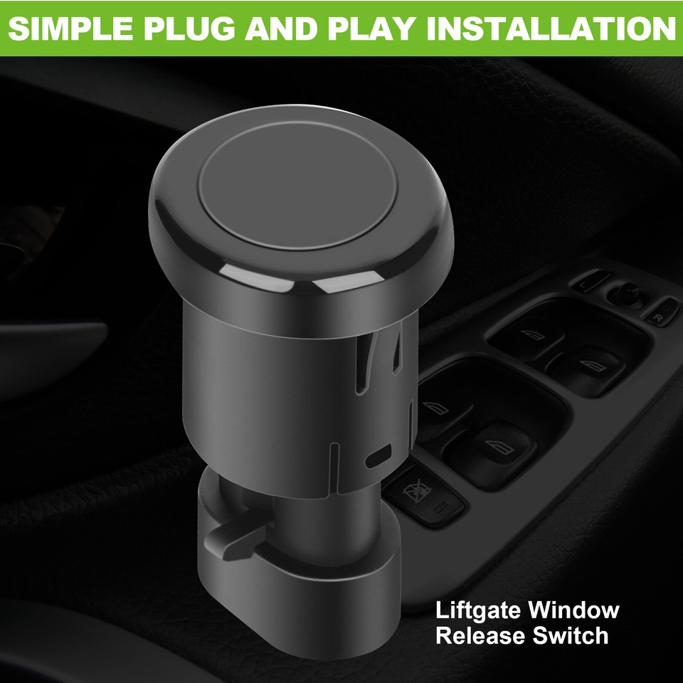 Fit for 07-14 Chevy Suburban Tahoe Liftgate Hatch Window Glass Release ...