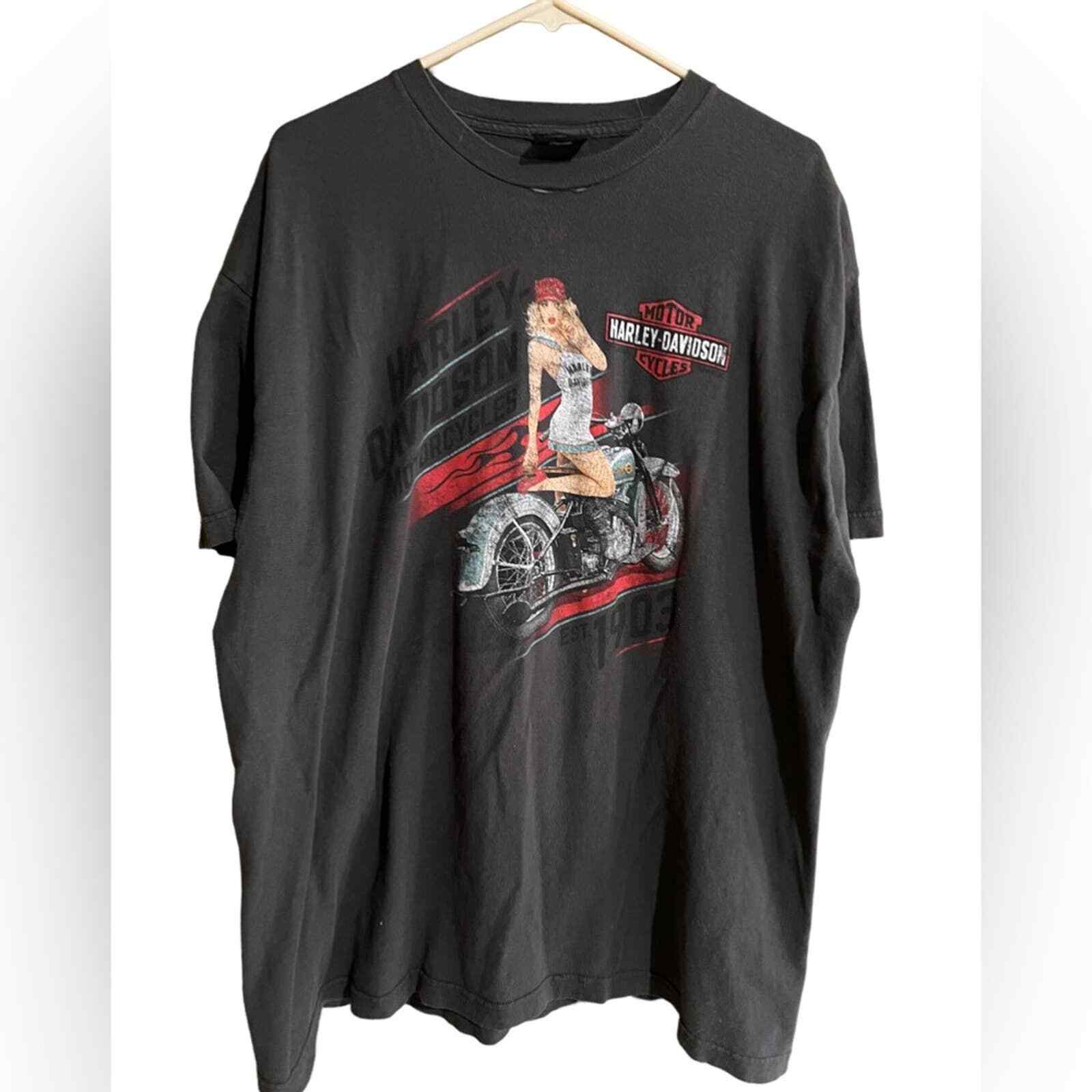 Bravado Harley Davidson pinup girl budke’s North plate NE XXL | eBay