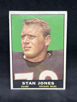 1961 TOPPS FOOTBALL #14 STAN JONES! EX 2 | eBay