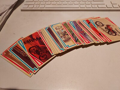 37-1970's street chopper trading cards all different | eBay
