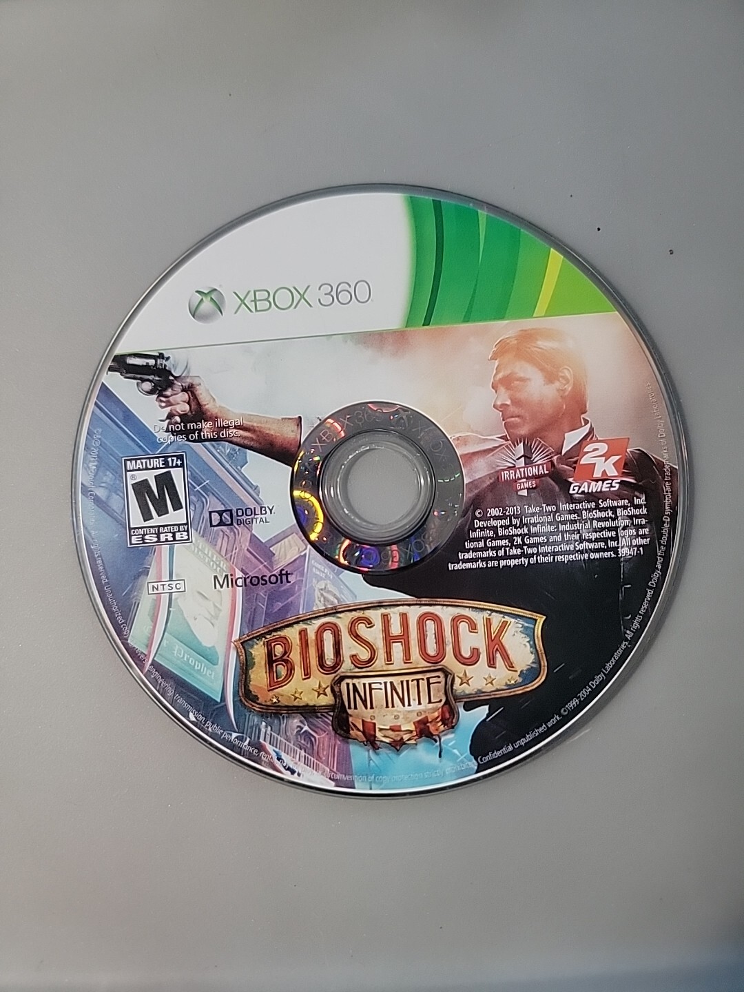 Bioshock Infinite Xbox 360 DISC ONLY | eBay