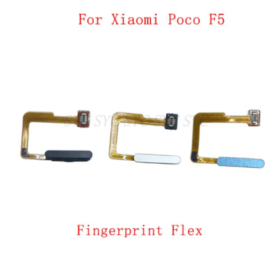 For Xiaomi Poco F5 Touch Sensor Scanner Fingerprint Sensor Button Flex ...