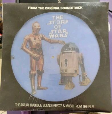 1977 The Story of Star Wars Picture Disc Soundtrack Album LP Vinyl ...