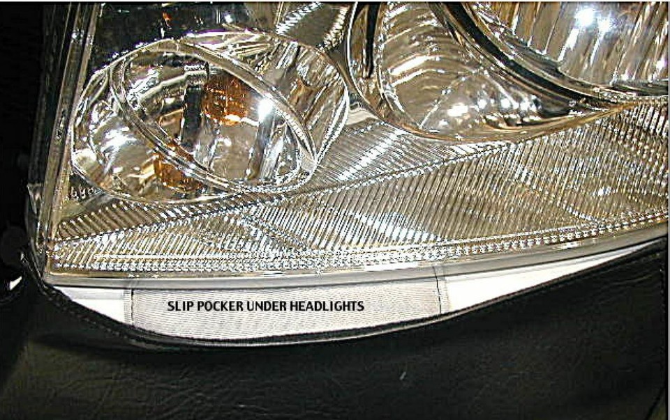 Lebra Front End Mask Cover Bra Fits FORD F150 2006-2008 with fog lights ...