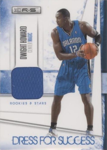 2010-11 Panini Rookies & Stars - Dress for Success Materials #24 Dwight ...