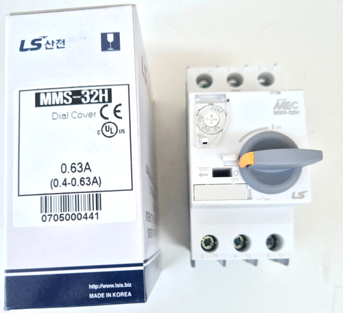 LS ELECTRIC Manual Motor Starter 0.4-0.63 Amp Standard SKU: MMS-32H 0. ...