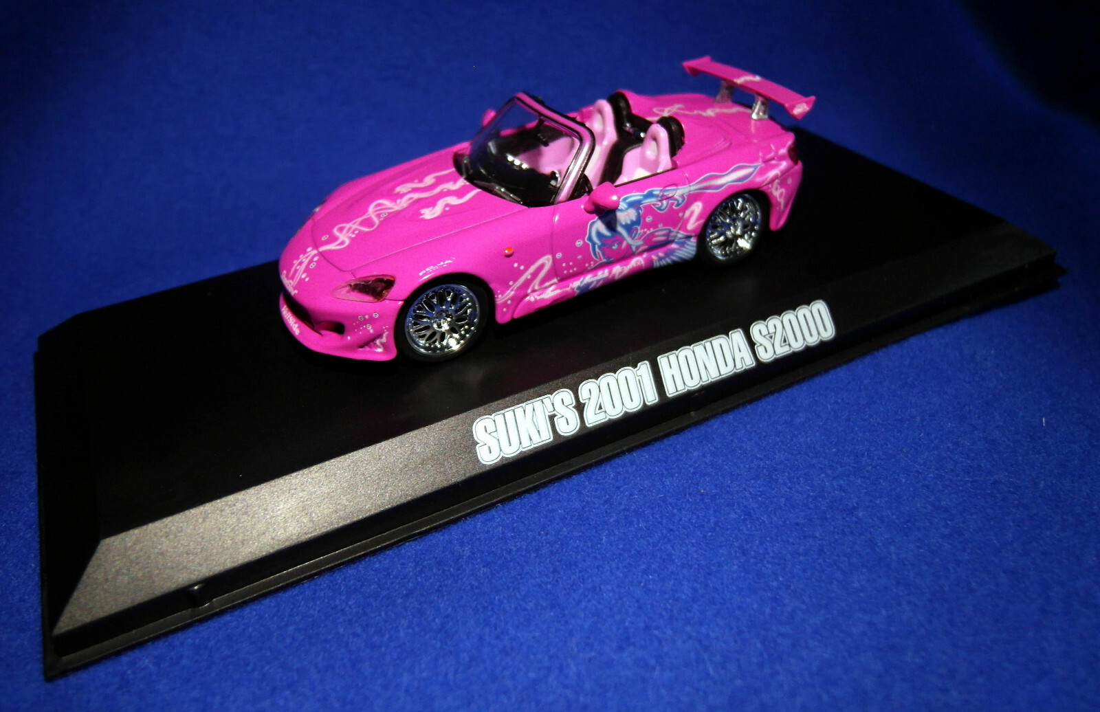 Fast & Furious - Suki's 2001 Honda S2000 - pink - Motor Max -1:43 scale ...