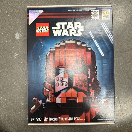 LEGO Star Wars SDCC 2019 Sith Trooper Bust 77901 #1810/3000 FACTORY ...