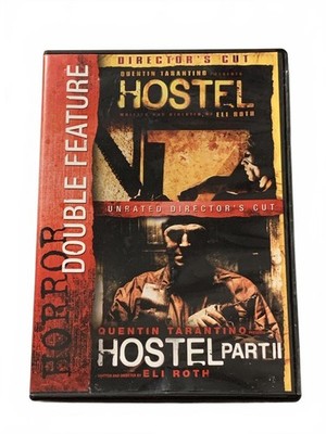Hostel/Hostel Part II Double Feature DVD Unrated Director's Cut Horror ...