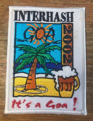 Hash House Harriers Patch 2002 Interhash It's A Gon GOA Palm Tree | eBay