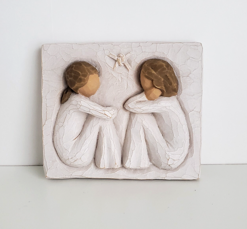 Willow Tree Friendship "Forever True, Forever Friends" Plaque Susan ...