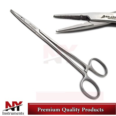 Surgical Dental Crilewood Needle Holder Needle Driver Suturing Forceps ...