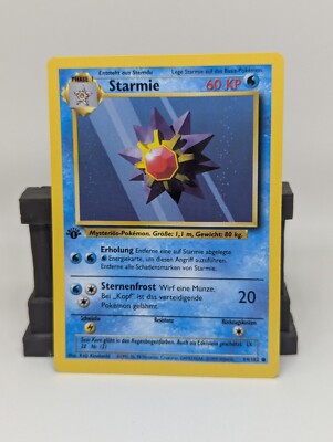 Starmie Pokemon German Base Set 1st Edition (STARMIE) #64 NM | eBay