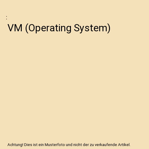 VM (Operating System) 6131018375 | eBay