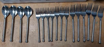 Gourmet Settings (GS) 18/10 Stainless Steel 17pc Flatware | eBay