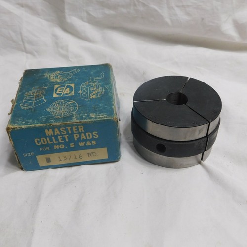 Edward Andrews 13/16" Round Smooth Collet Pad Jaws | eBay