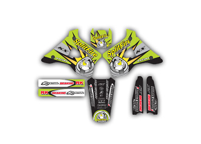 1991 - 1994 KAWASAKI KDX 250 KDX250 MOTOCROSS GRAPHICS KIT : SPLITFIRE ...