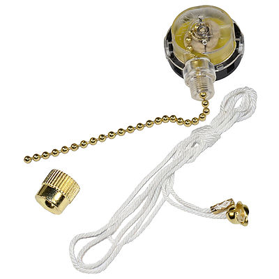 HQRP Ceiling Fan 3-Speed Control Switch with Pull Chain for Hunter ...