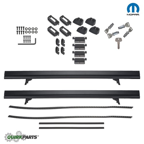 17-18 JEEP COMPASS NEW BODY STYLE LOCKABLE ROOF RACK CROSS RAILS KIT ...