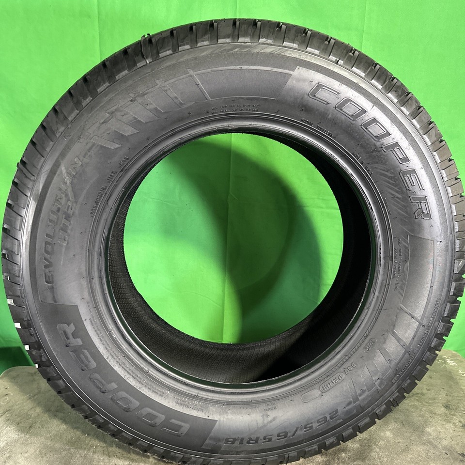 Single,Used-265/65R18 Cooper Evolution HT2 114T 10/32 DOT 0524 | eBay